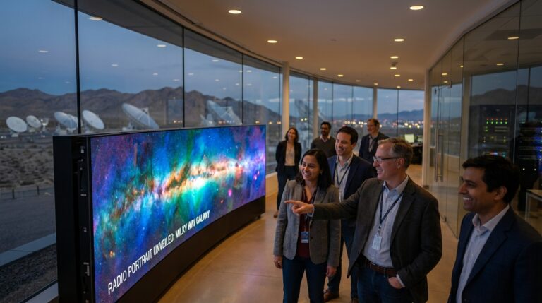 Astronomers Unveil a Breathtaking Radio Color Portrait of the Milky Way ...